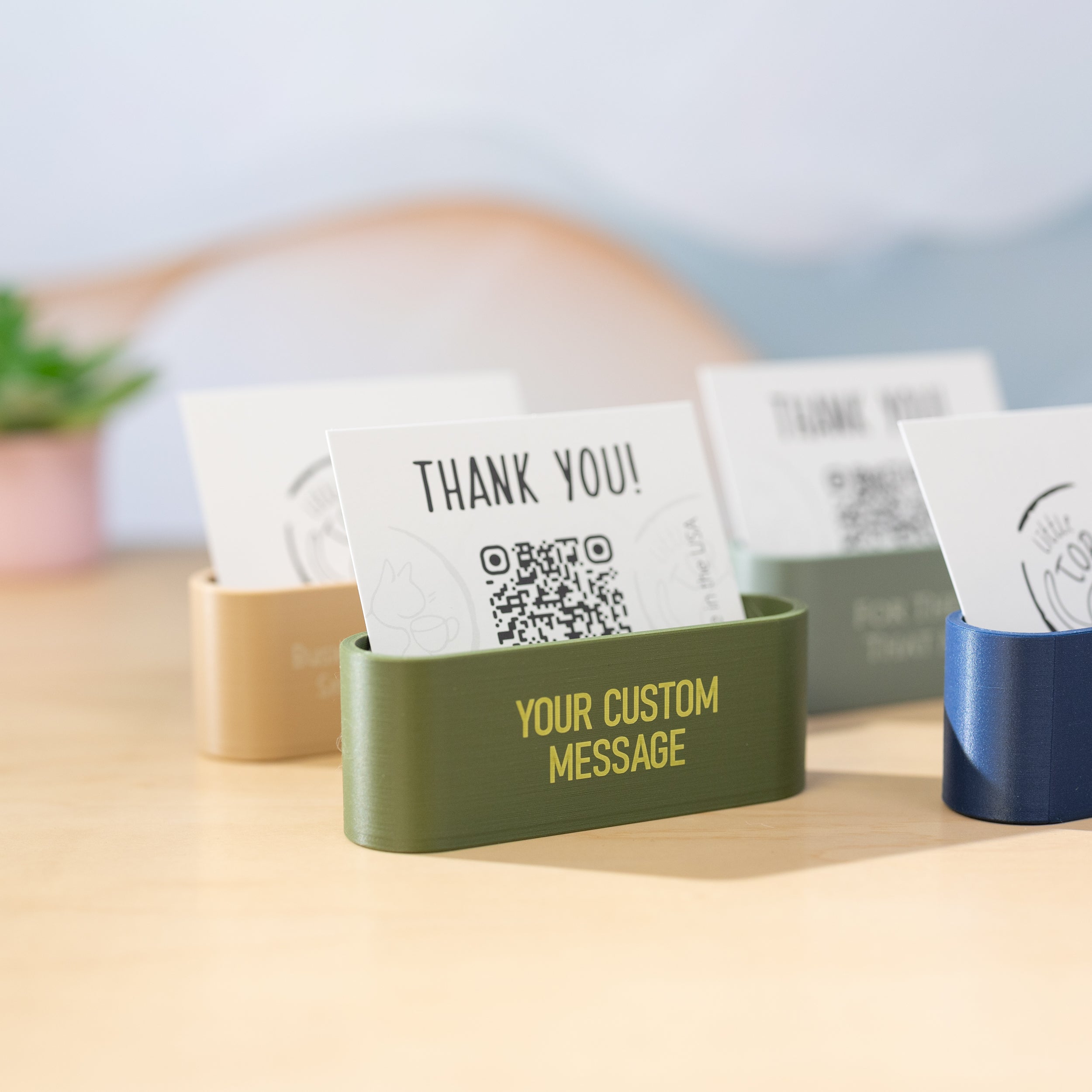 Custom Business Card Holder Little TOP Creations